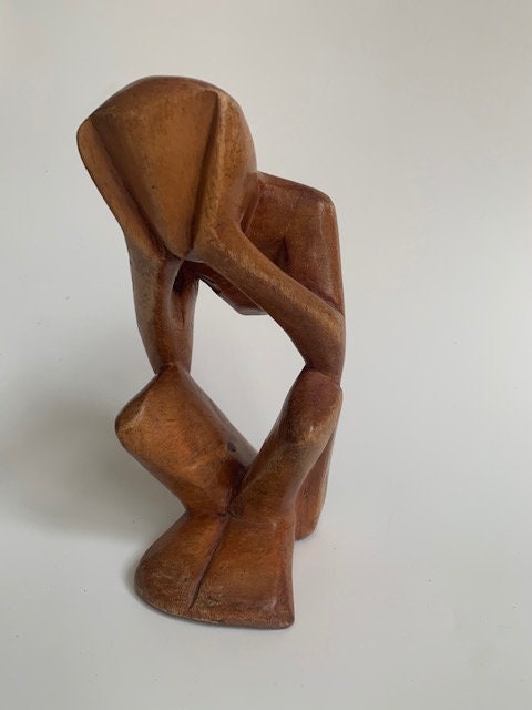 African Wooden Statue - Etsy