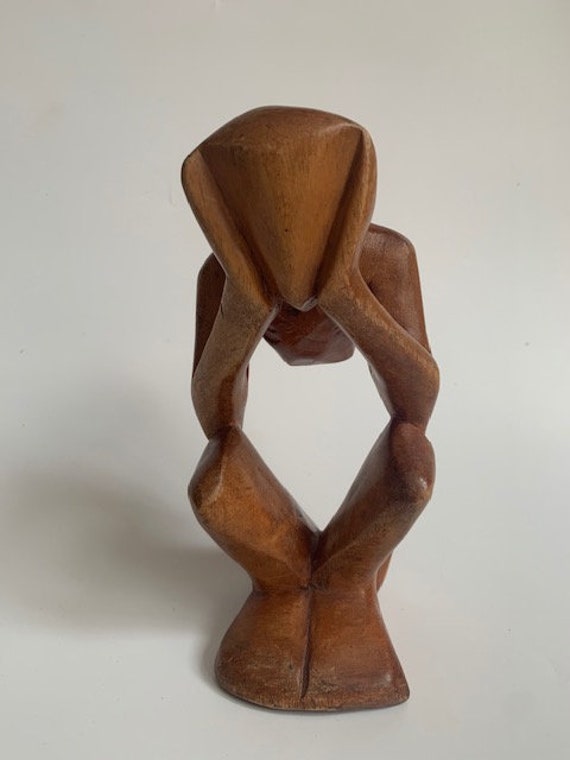 African Wooden Statue - Etsy