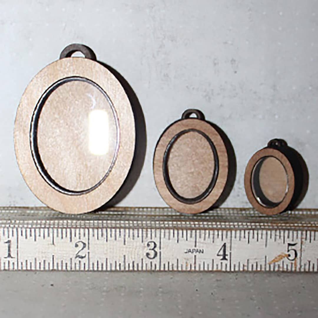 Oval Shadow Box Shrine Kit - Etsy