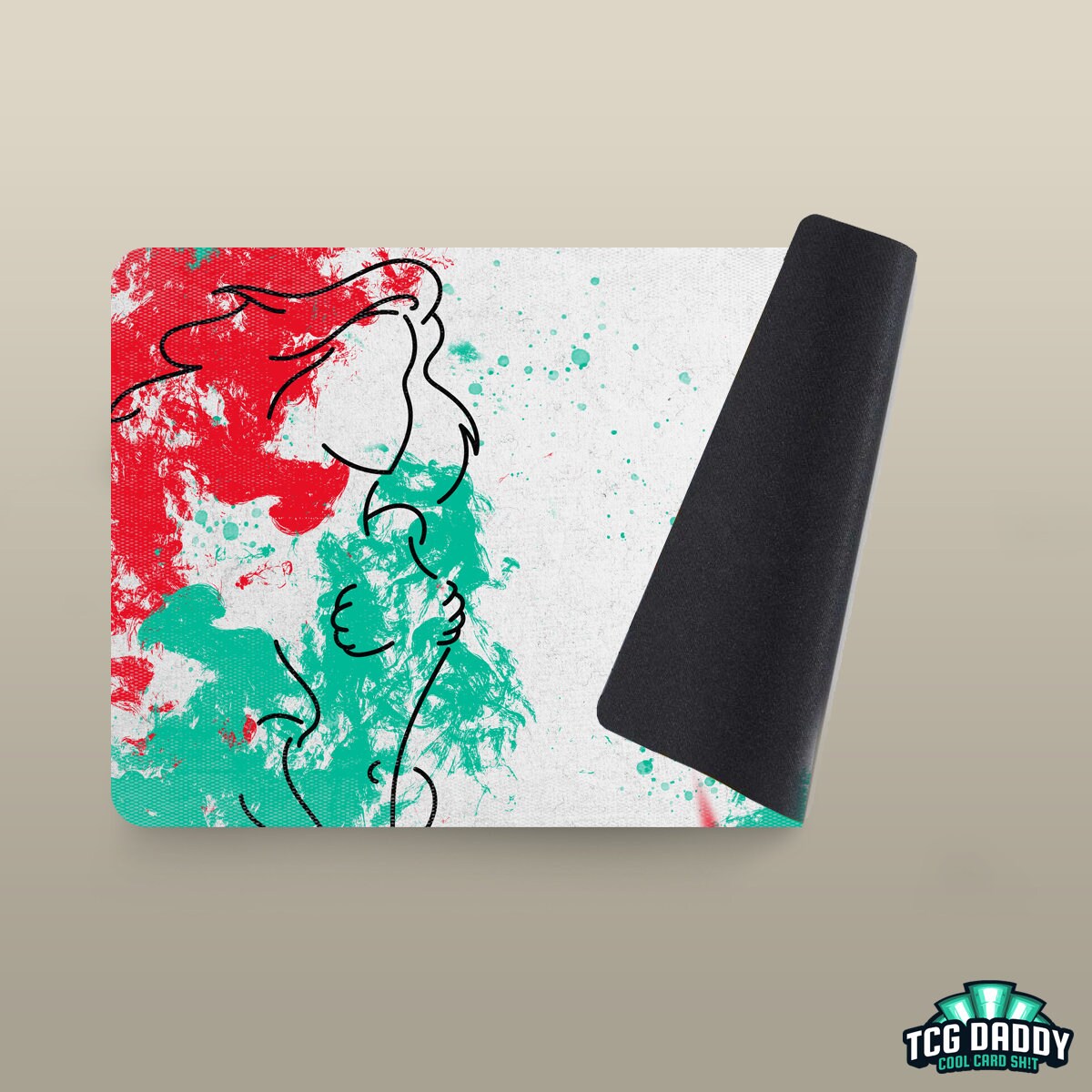 Lorcana Inked Mermaid TCG Playmat - Etsy