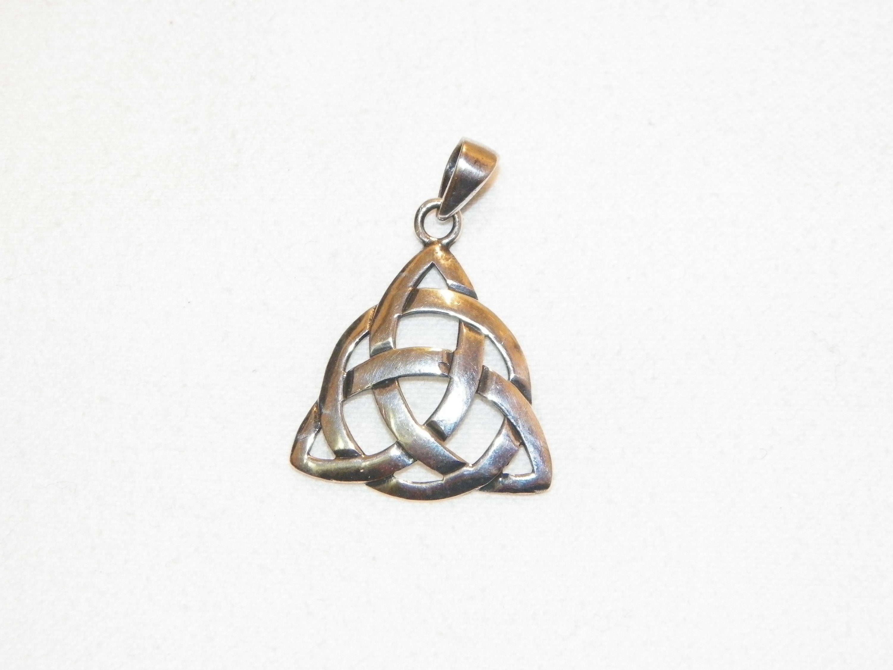 Sterling Silver Keltic Style Pendant, Solid 925 Good Looking Pendant ...