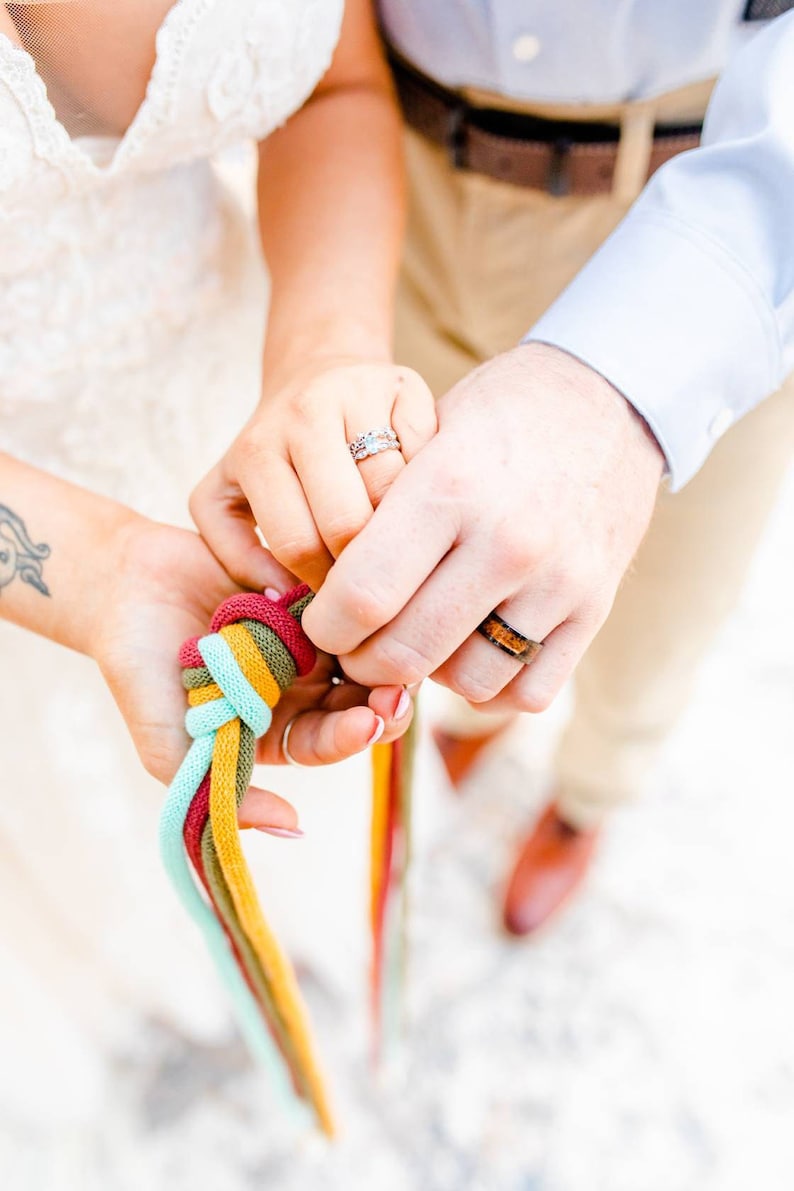 Handfasting Cords Set 4 Elements Earth Water Fire - Etsy