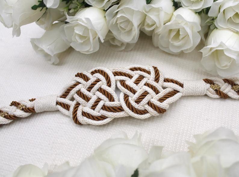 Cordão para cerimônia de união de mãos - 'Corações Alinhados' - Cordão ...