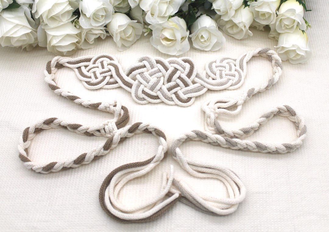 Celtic Knot Handfasting Cord: Braided Cotton 'grá' Love Cord - Etsy