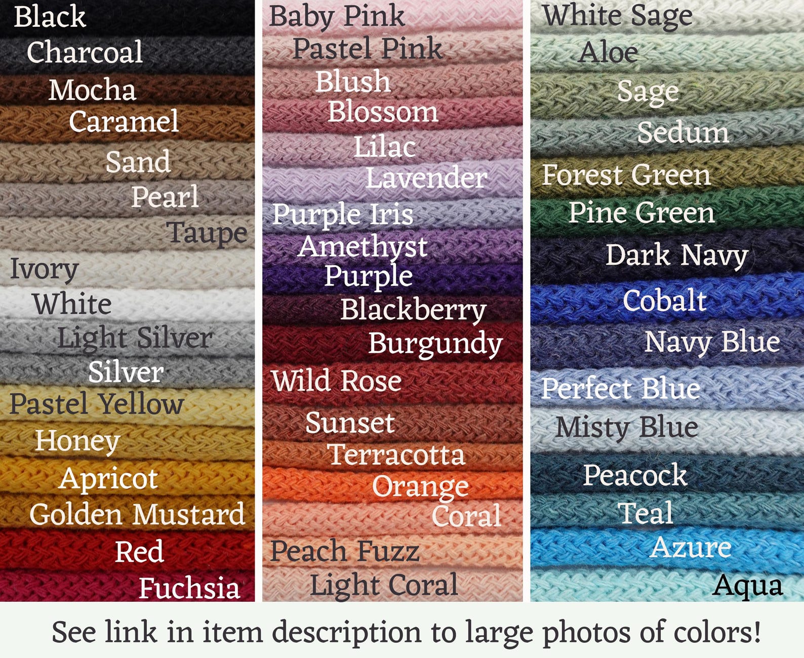 Celtic Knot Handfasting Cord: Braided Cotton 'grá' Love Cord - Etsy