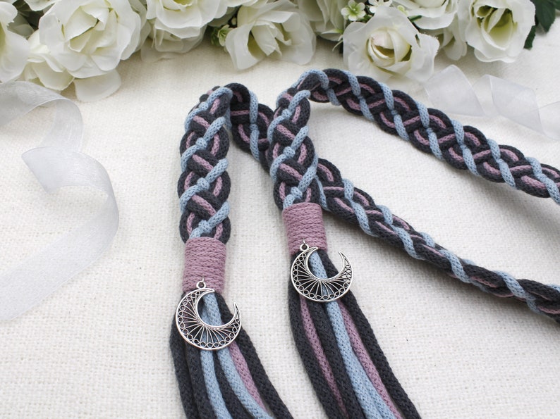 Custom 8-strand Handfasting Cord in Your Colors Personalize - Etsy