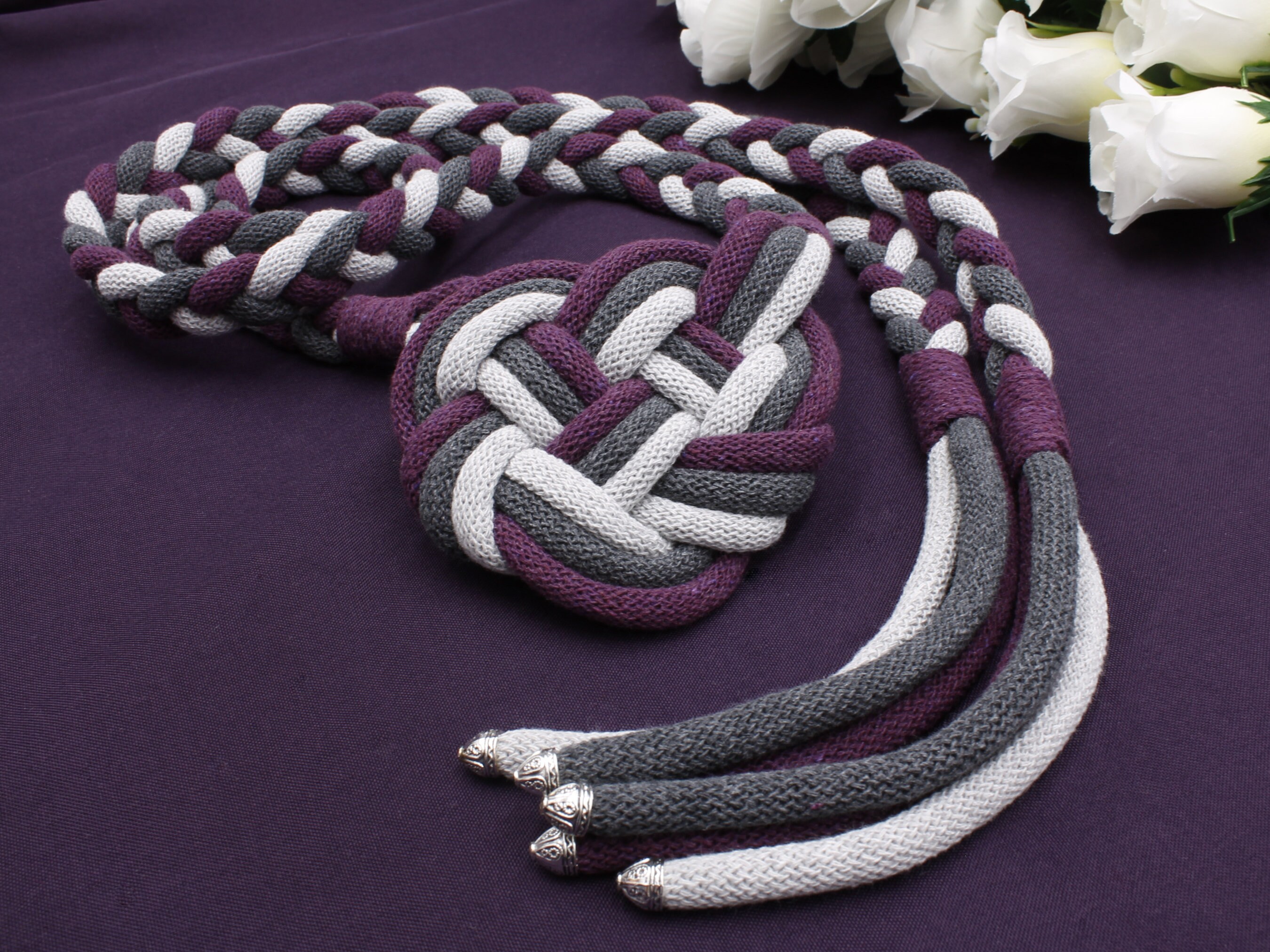 Handfasting Cords Heart Knot Cord in Natural Cotton | Etsy