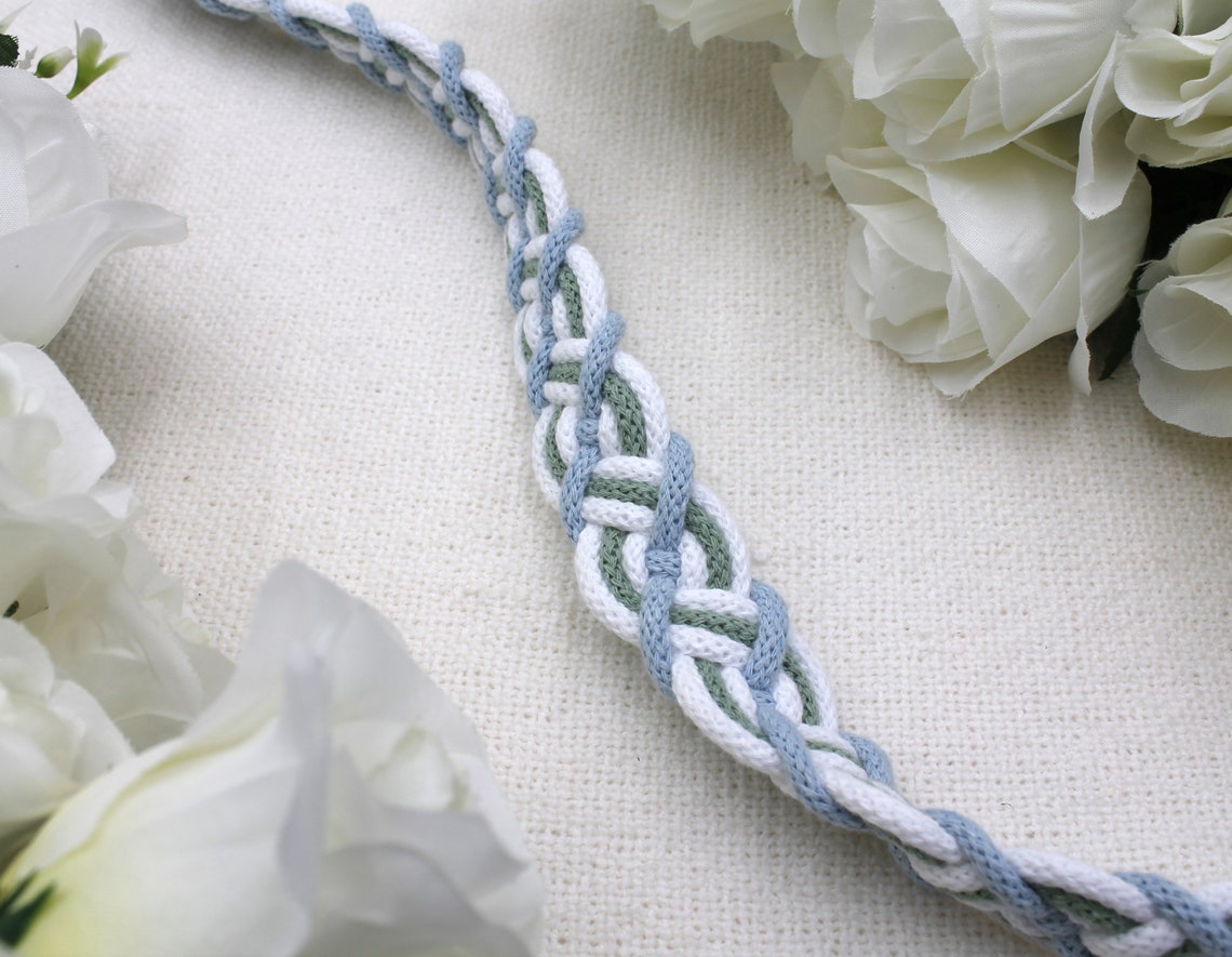 Custom 8-Strand Handfasting Cord in Your Colors Personalize | Etsy