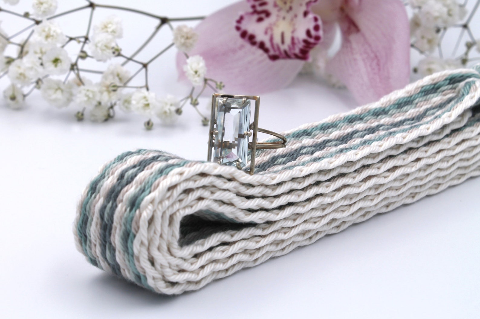 Sedum & Ivory Handfasting Cord 100% Natural Cotton | Etsy