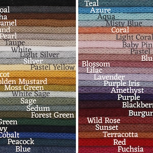 Handfasting Cords 2 Hearts Knot Custom Colors Wedding - Etsy