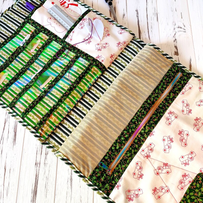 Large Embroidery Project Bag | Craft Storage for Cross Stitch ...