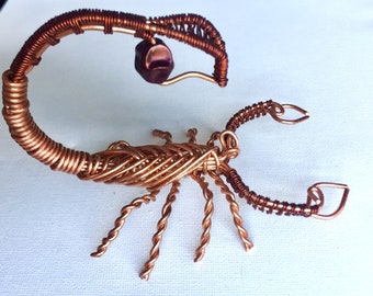 Copper wire art | Etsy
