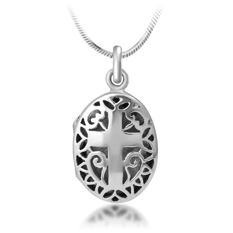 Cross Locket - Etsy