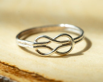 Celtic Double Infinity Ring - Etsy