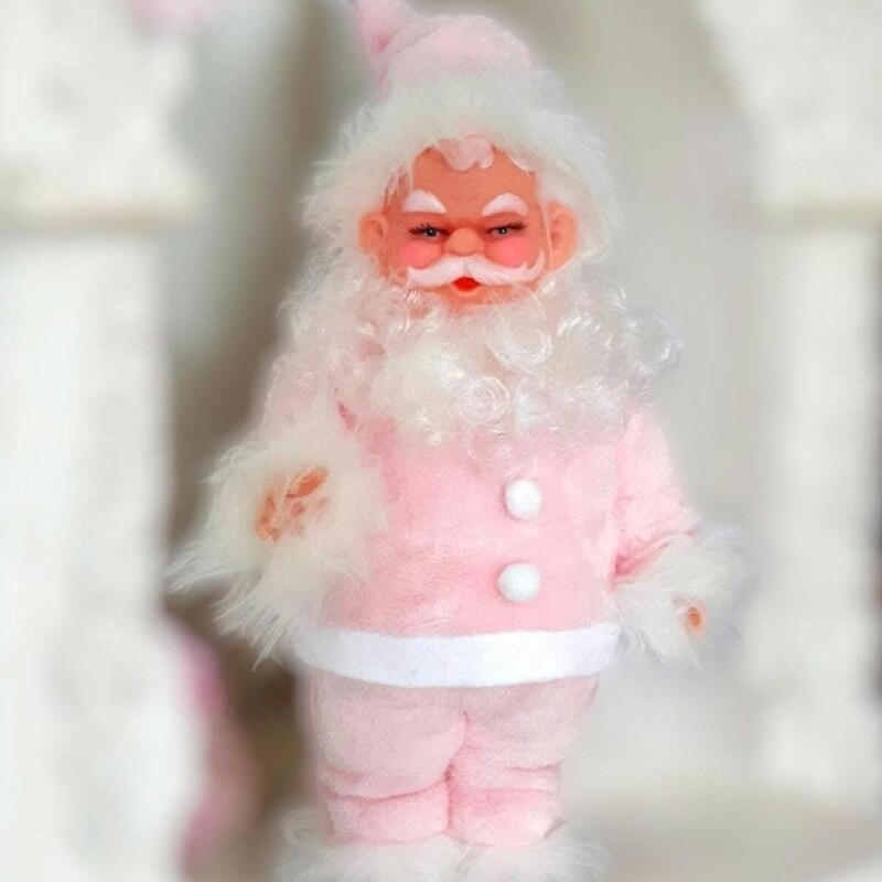 Pink Santa - Etsy