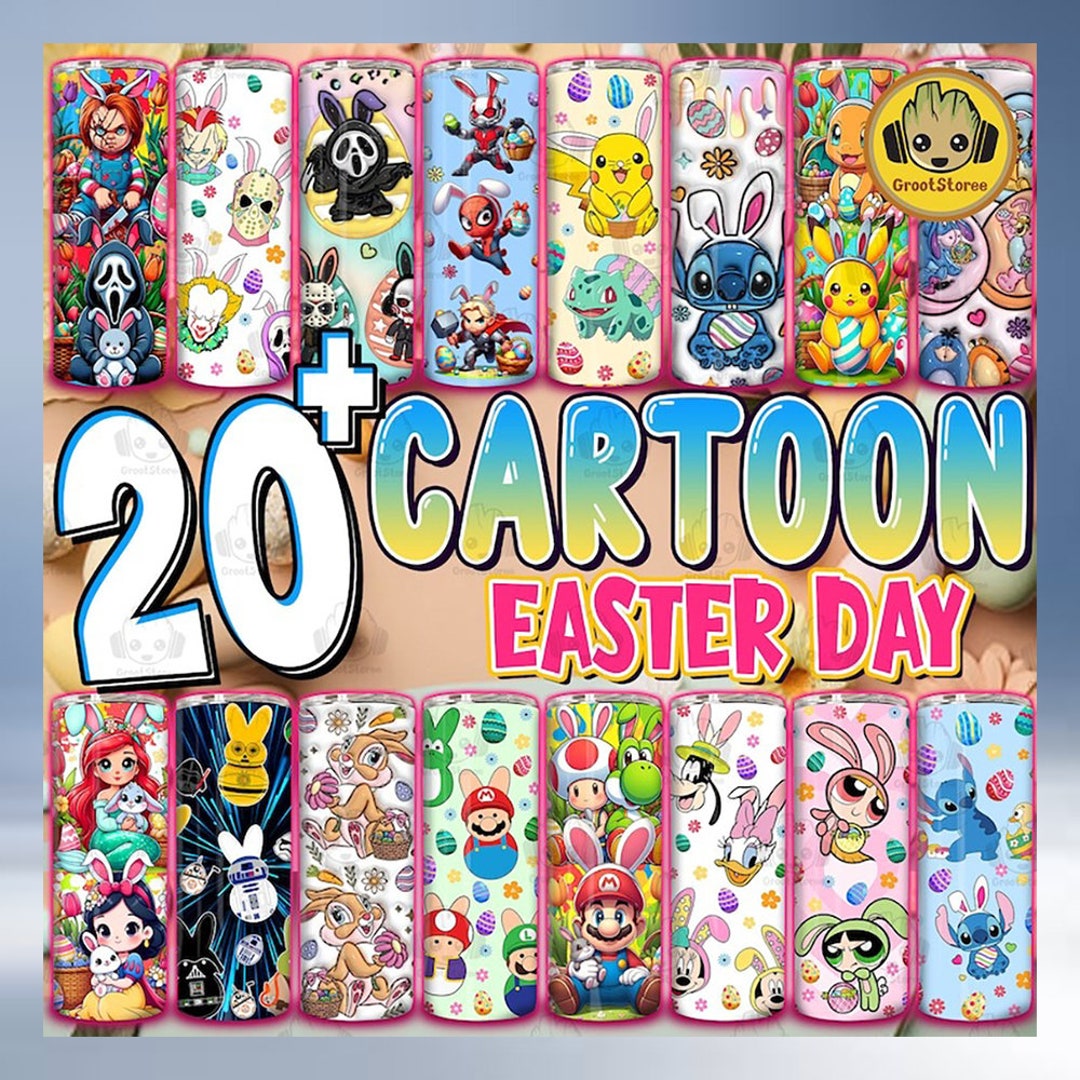 20 Cartoon Animated Pasquali Agghiaccianti Con Il Bicchiere Di My Peeps ...