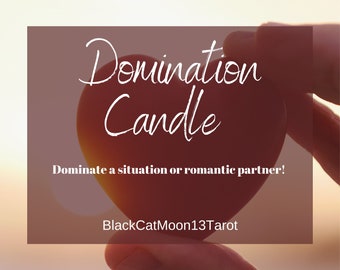 Domination Candle - Etsy