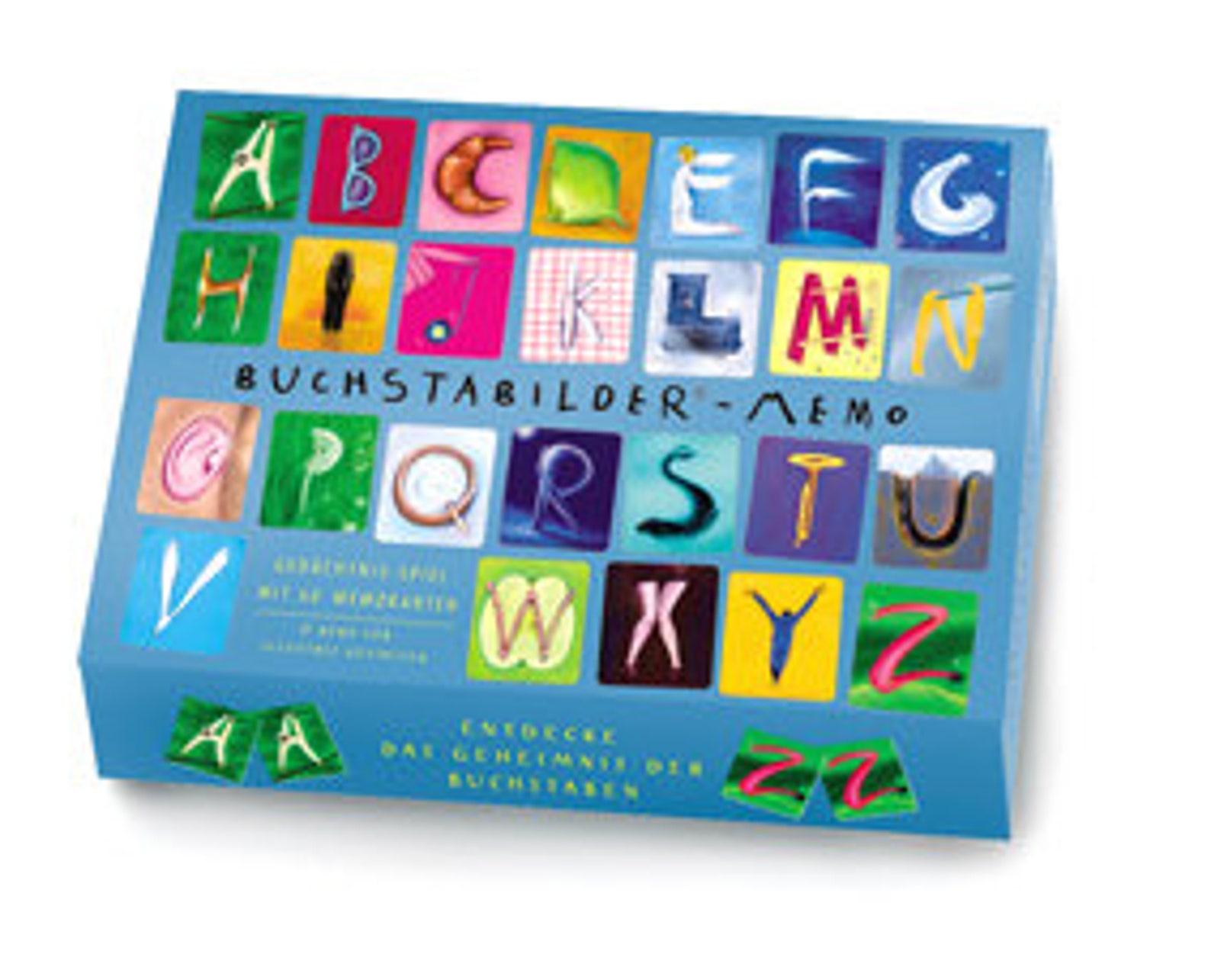 ABC Memo mit Buchstaben: Lesen Lernen, Scrabble... - Etsy.de