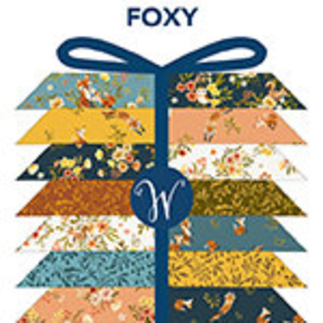 FOXY by Vivian Yiwing (fat Quarter Bundle) - Etsy