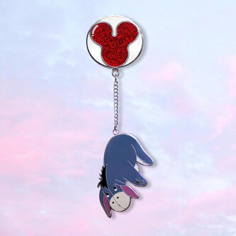 Eeyore Hard Enamel Pin - Etsy