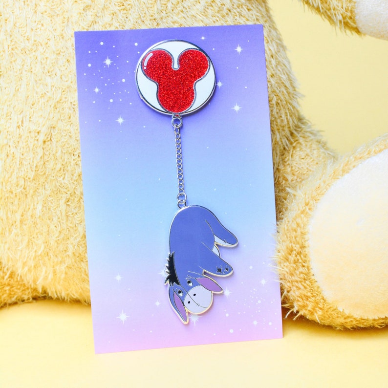 Eeyore Hard Enamel Pin - Etsy