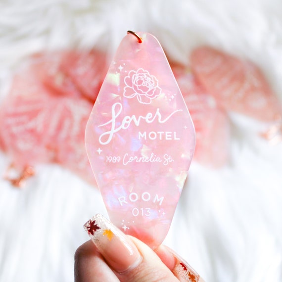 Lover Motel Taylor Swift Keychain | Etsy