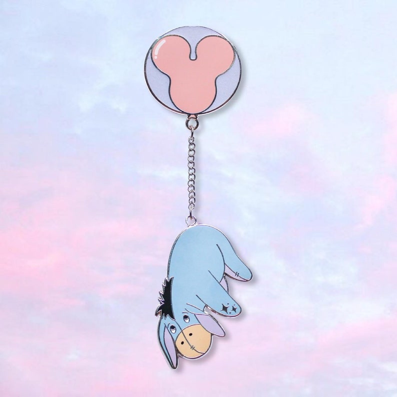 Eeyore Hard Enamel Pin - Etsy