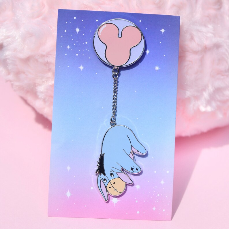 Eeyore Hard Enamel Pin - Etsy