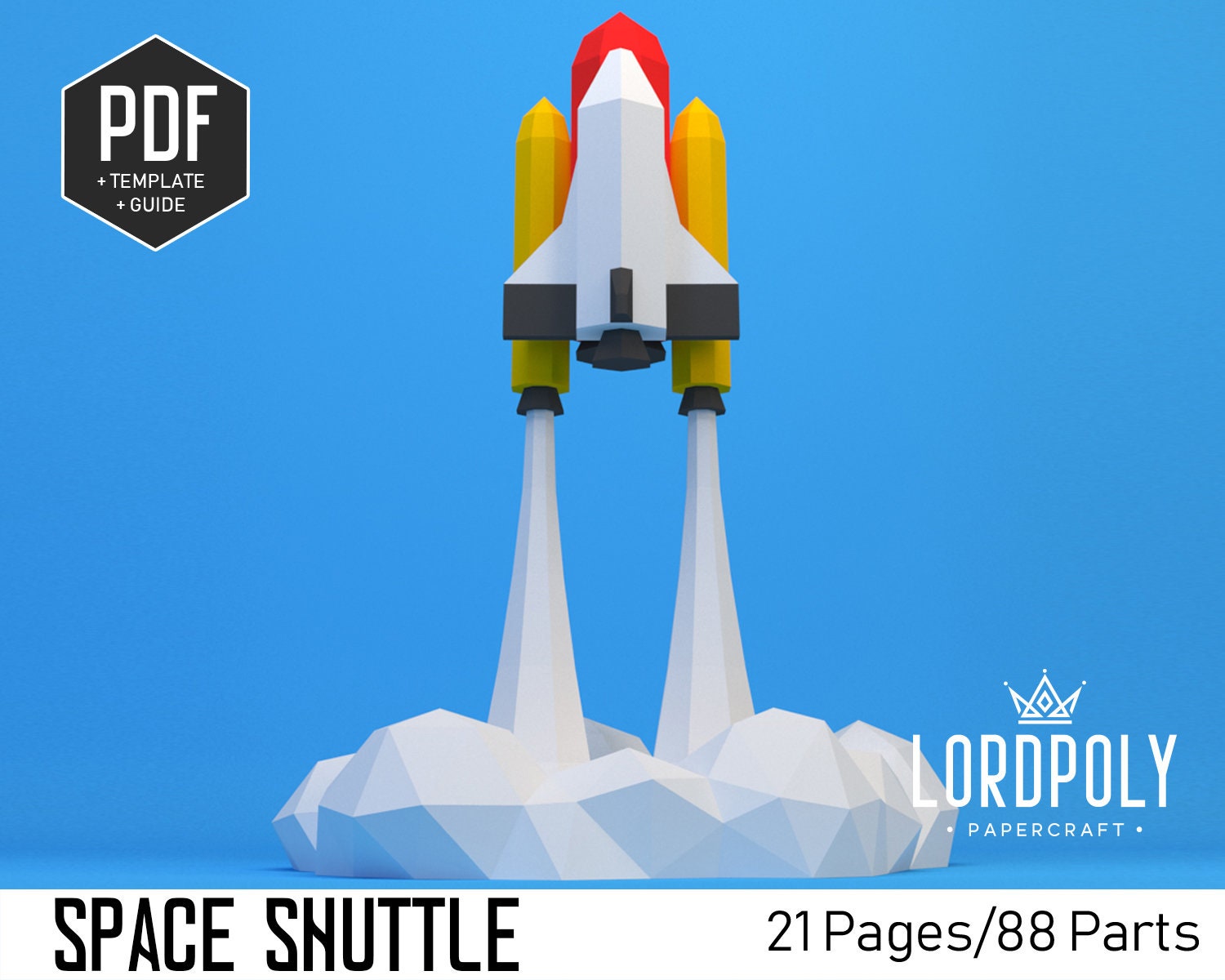 Papercraft Spacecraft Real