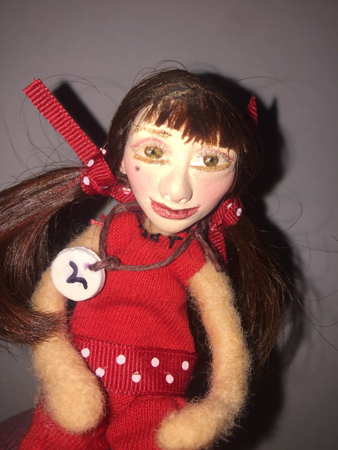 Aries Good Luck Astrology Doll in a Red Outfit Which is - Etsy Denmark