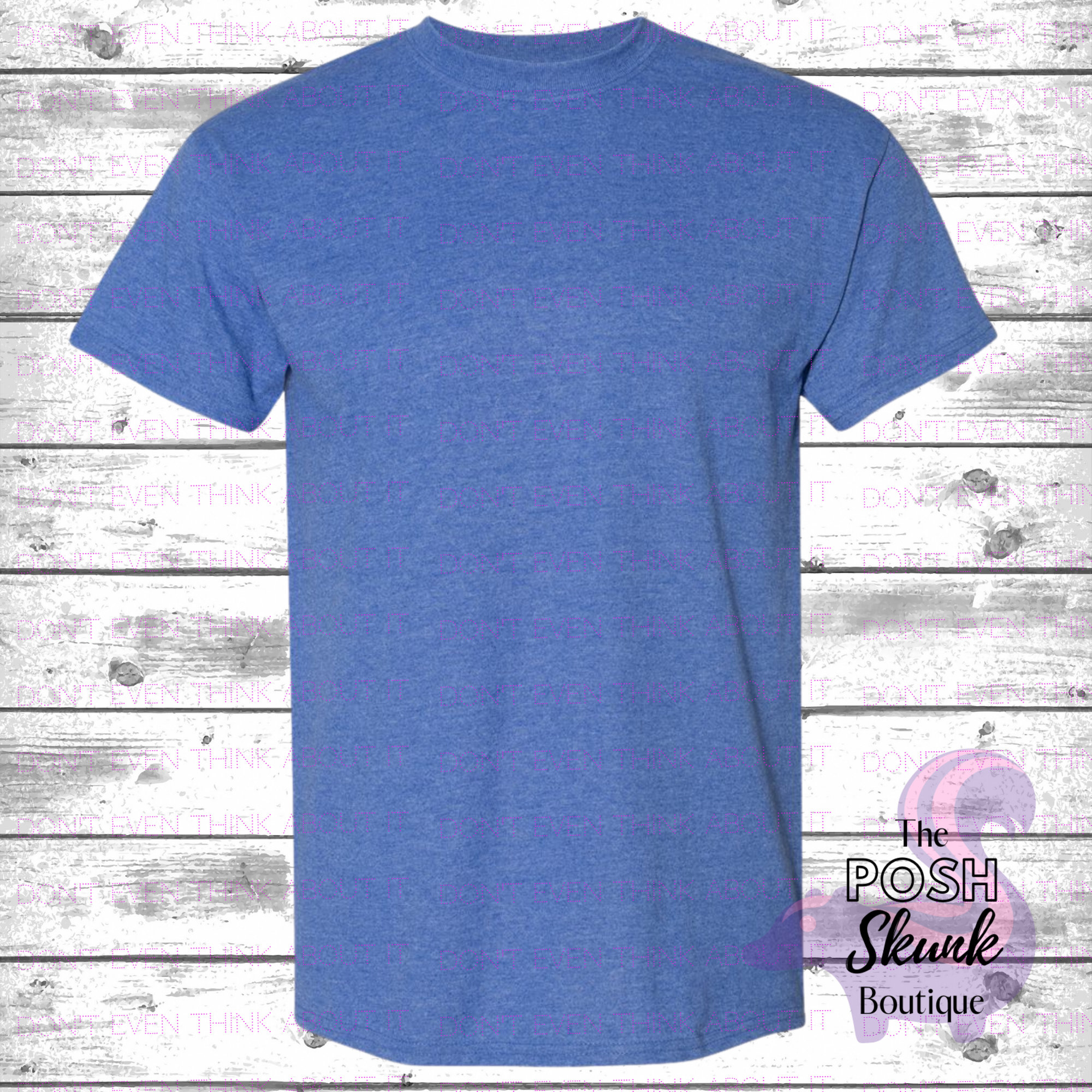 Heather Sport Royal G800 Mockup Gildan G800 Gildan G8000 | Etsy