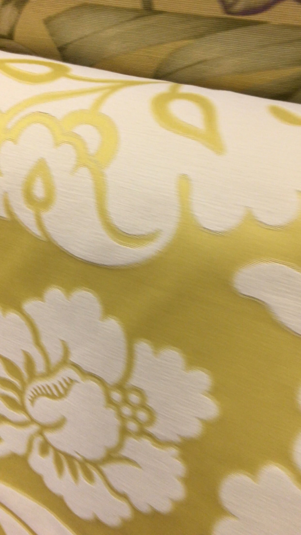 Lemon Yellow and White Large Damask Upholstery Fabric - Etsy
