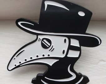 Plague Doctor 1 1/2 Inch Pin - Etsy