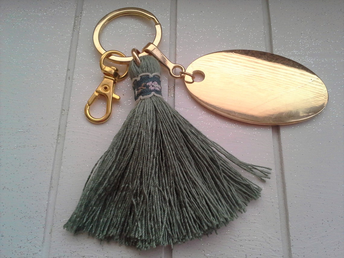 Keychain Good Luck Quote Name Printed Saying Writing - Etsy UK