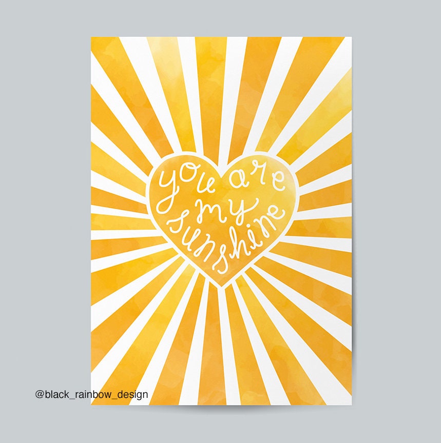 You Are My Sunshine Art Project at Janelle Mayo blog