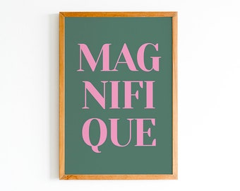 French Word Wall Art - Etsy