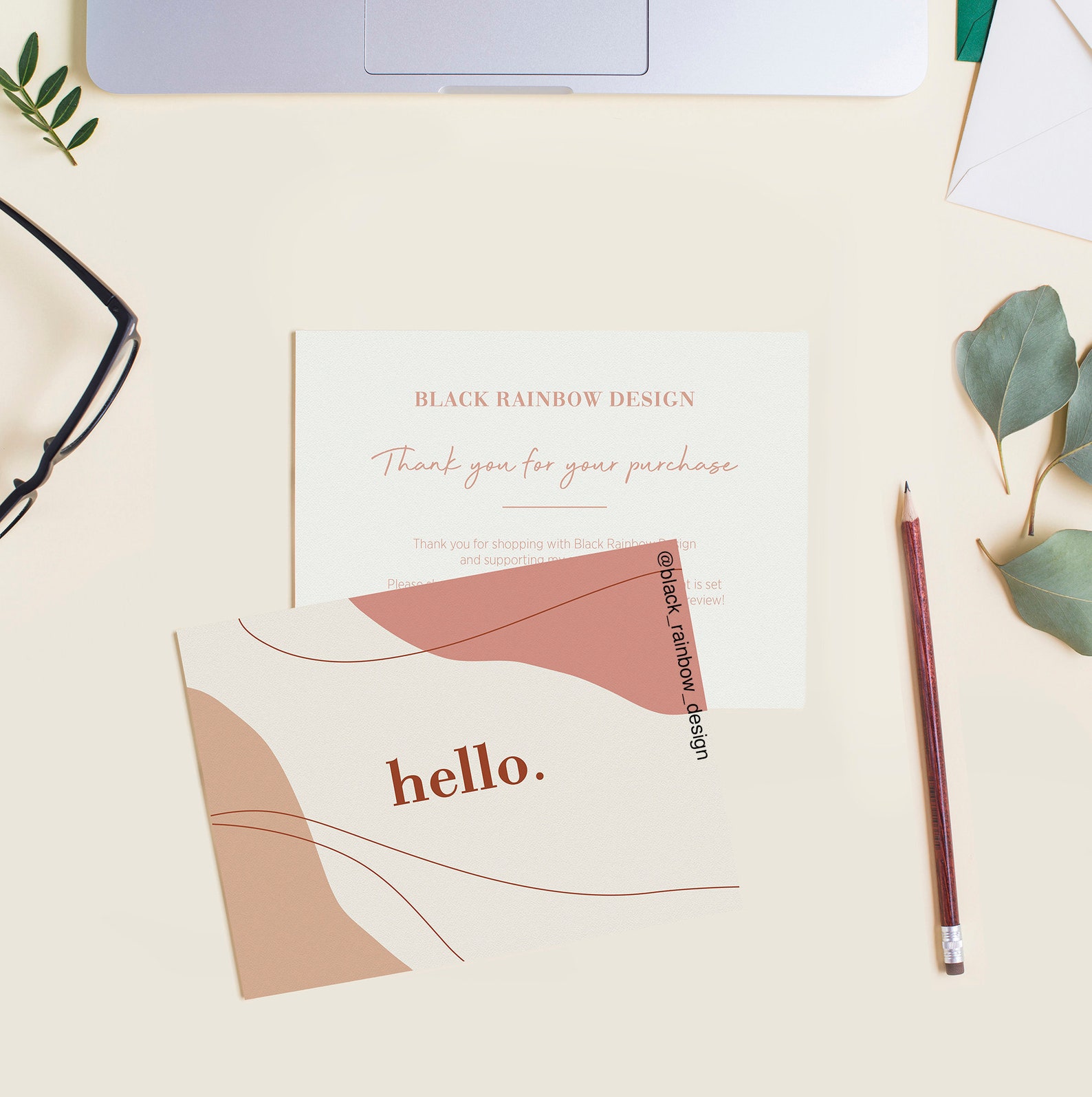 Custom Thank You for Your Purchase and Order Cards, Small Business ...