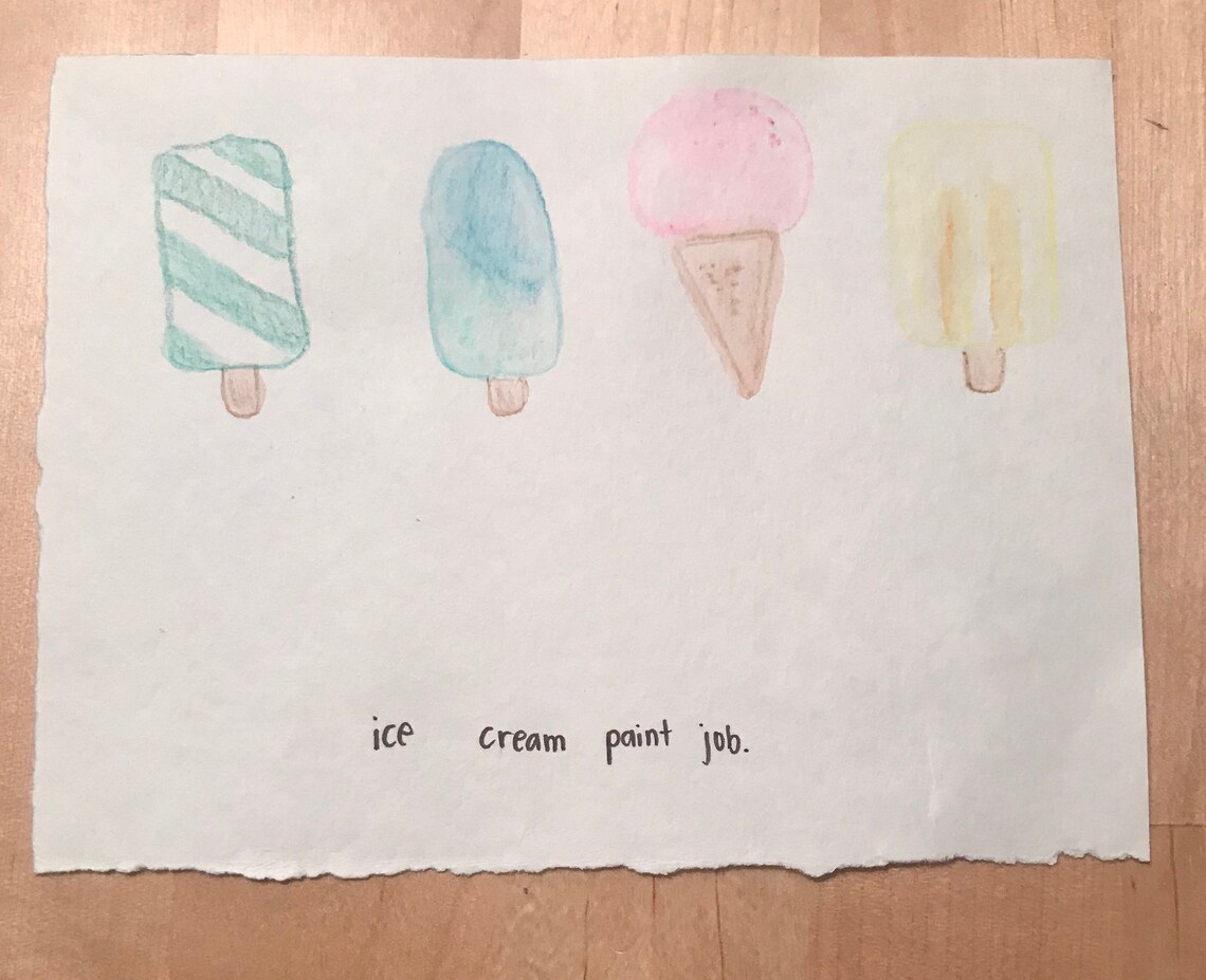 Ice Cream Paint Job. - Etsy