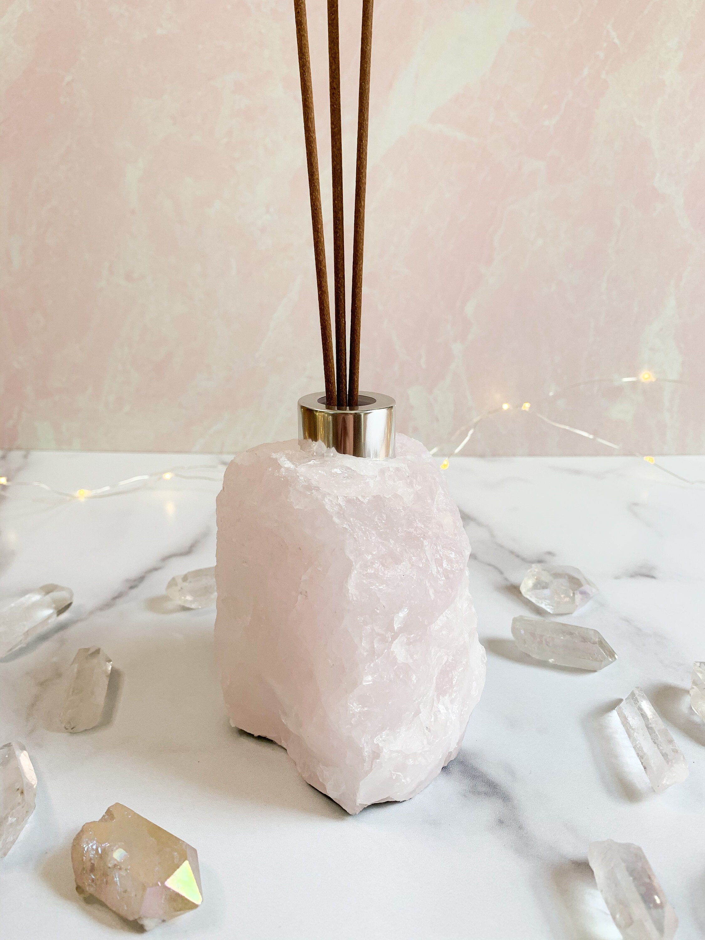 ROSE QUARTZ DIFFUSER Essential Oil Diffuser Gift For Her | Etsy