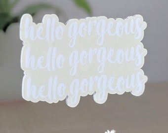 You Are Enough Mirror Cling | Reusable and Removable Static Cling ...