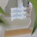 Mirror Decal Bundle 4 Static Clings Bundle Removable and Reusable ...
