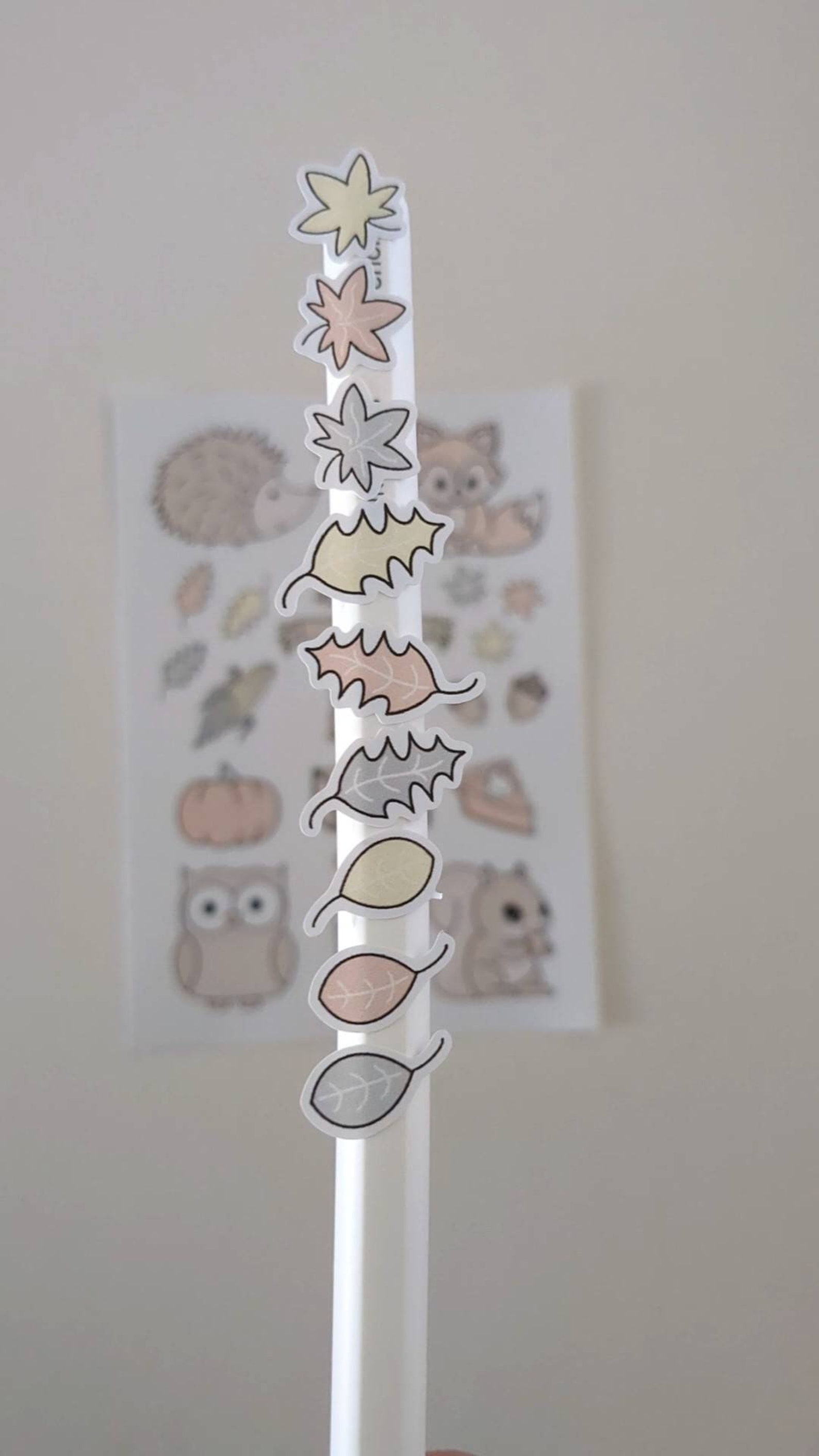 Fall Faves Sticker Sheet | 20 Vinyl Stickers | Journal, Planner ...