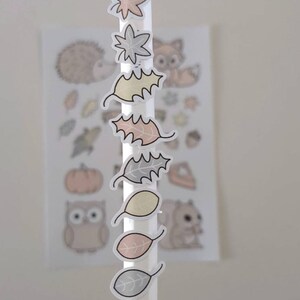 Fall Faves Sticker Sheet | 20 Vinyl Stickers | Journal, Planner ...