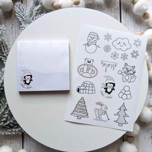 Winter Wonderland Gift Bundle | Wonderland 50 Page Sticky Notes and ...
