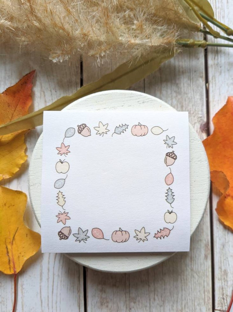 Fall Faves Sticky Notes Post It Brand Sticky Notes Fall - Etsy
