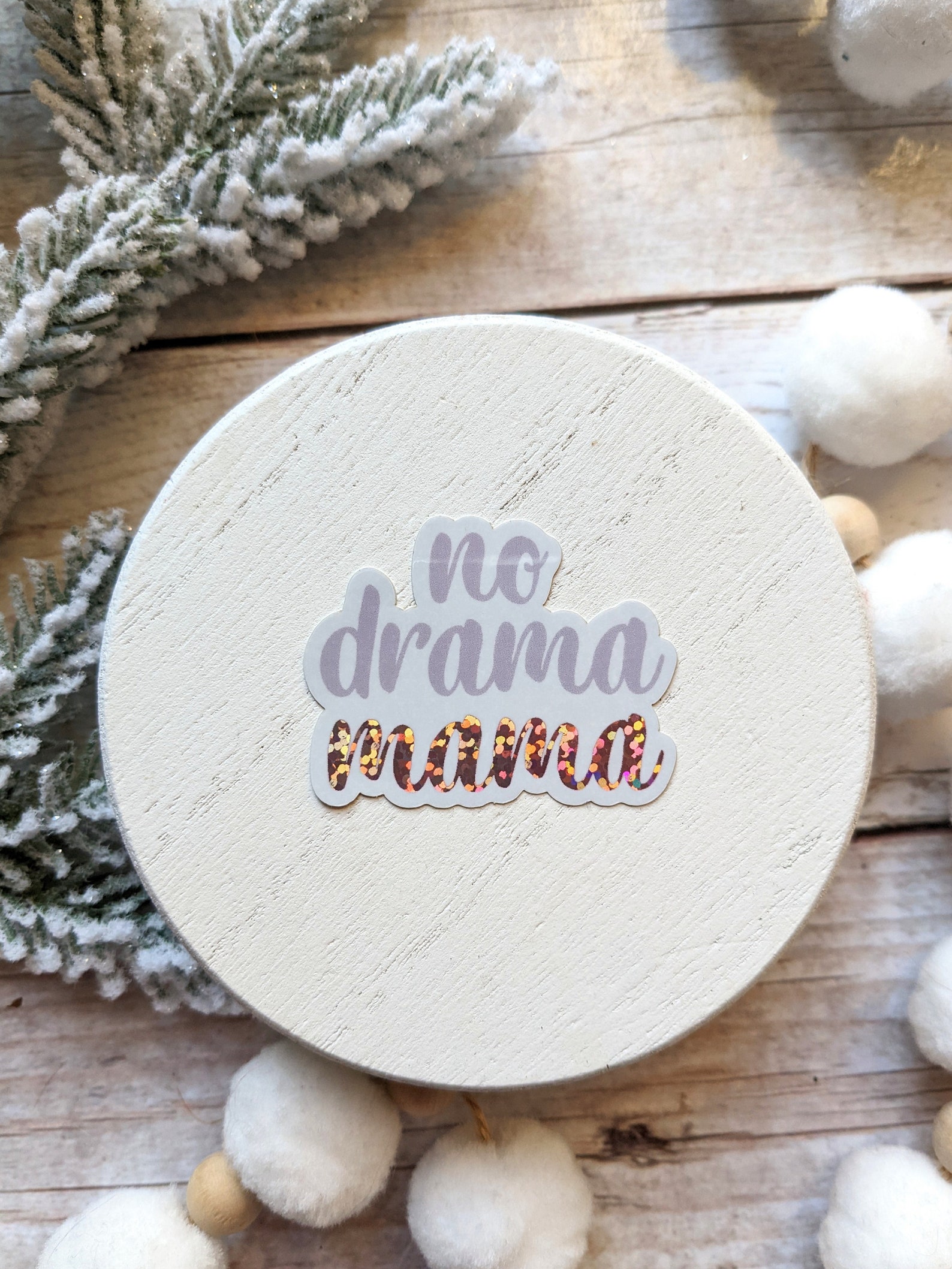 Motherhood Sticker Bundle 4 Weatherproof Glitter Vinyl - Etsy