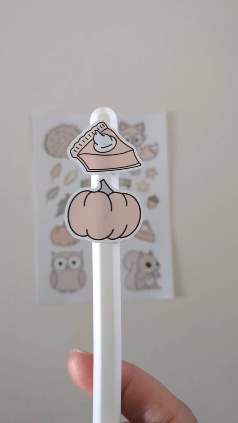 Fall Faves Sticker Sheet | 20 Vinyl Stickers | Journal, Planner ...