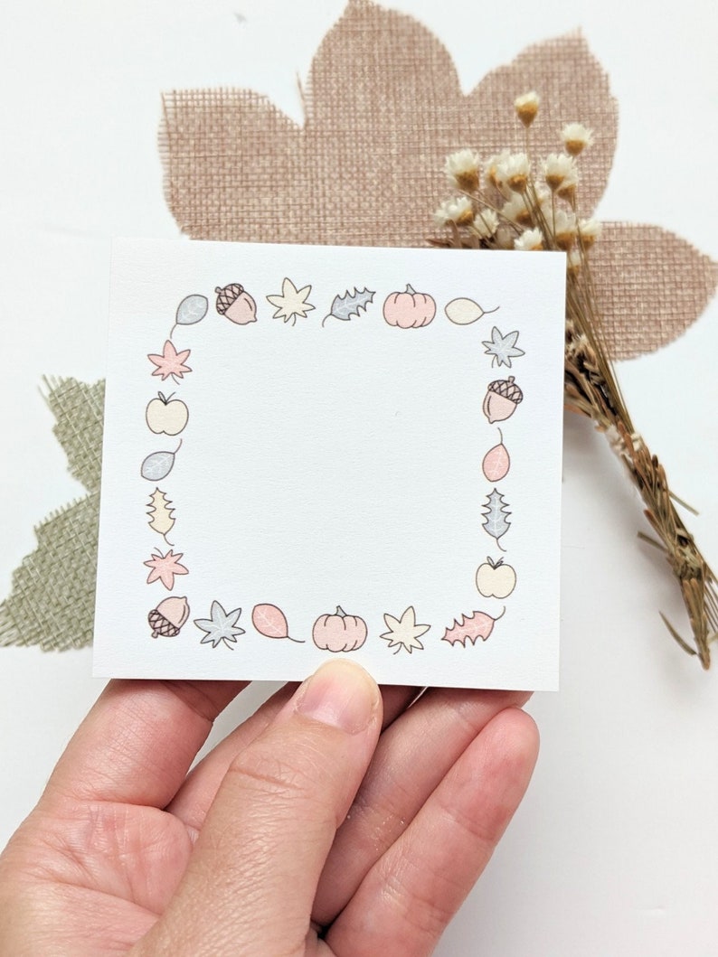 Fall Faves Sticky Notes Post It Brand Sticky Notes Fall - Etsy