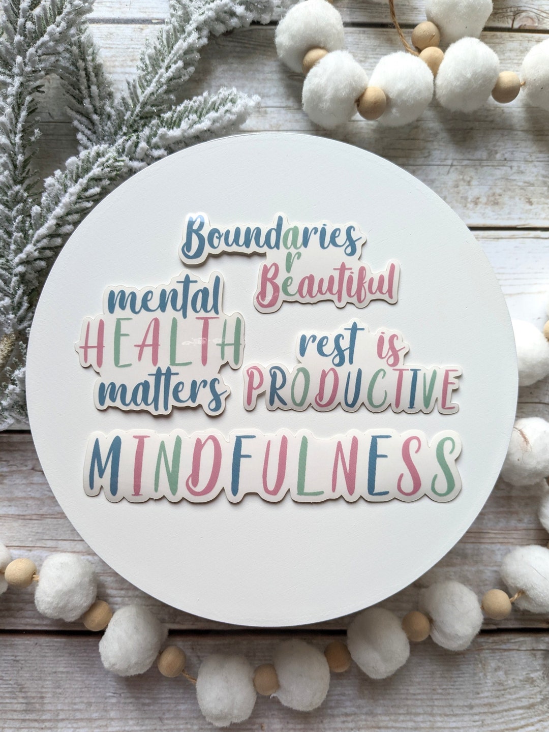 Self Love Sticker Bundle | 4 - Weatherproof Transparent Stickers - Etsy