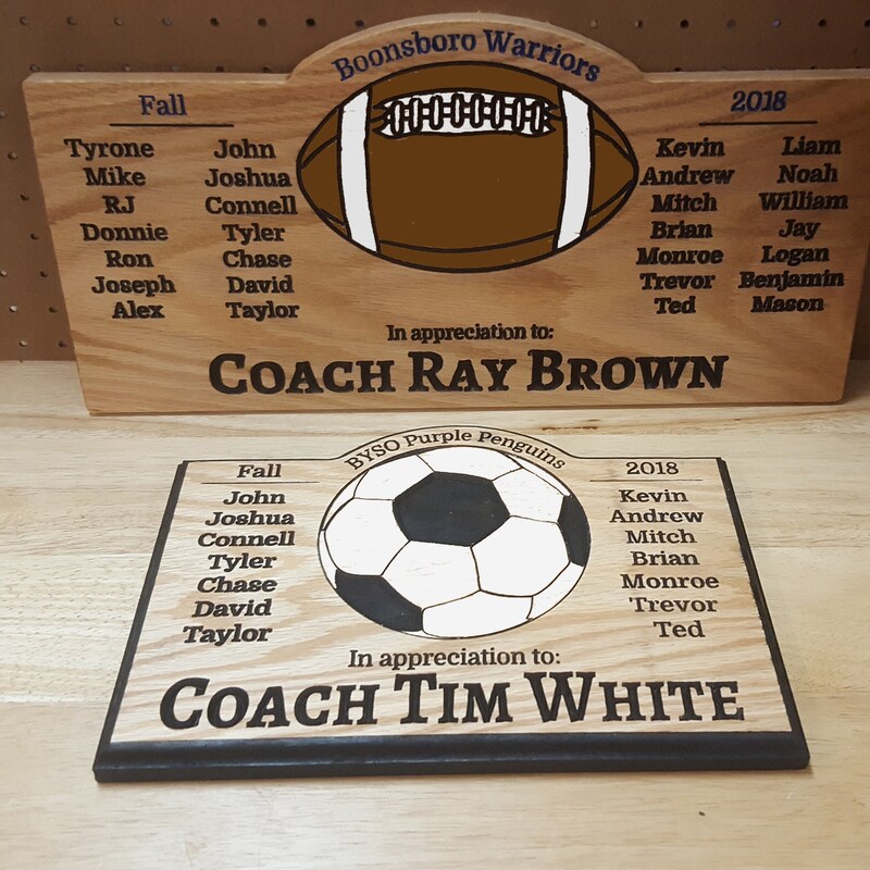 Football Plaque - Etsy